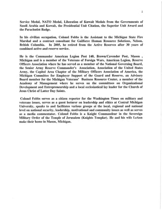 Command Philosophy Updated 2011 | PDF