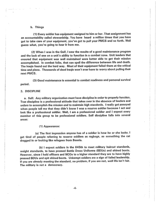 Command Philosophy Updated 2011 | PDF