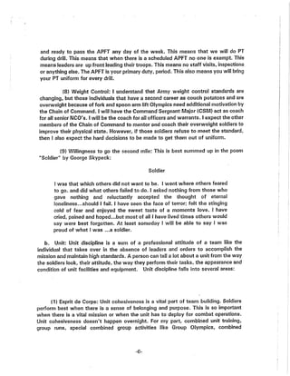 Command Philosophy Updated 2011 | PDF