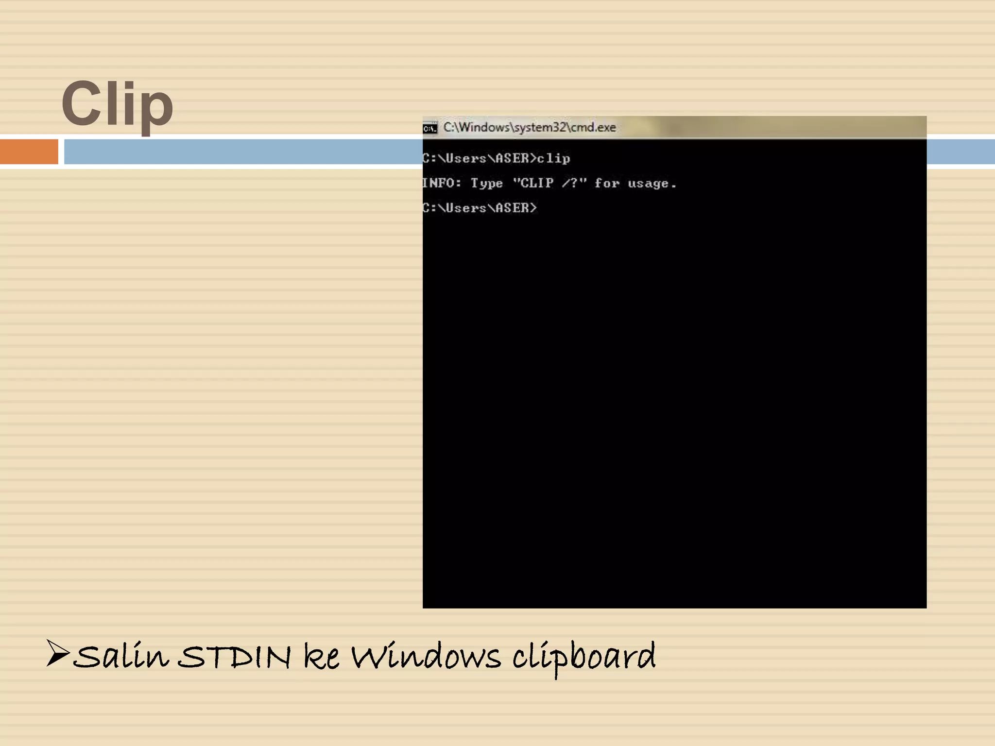 Command prompt | PPTX
