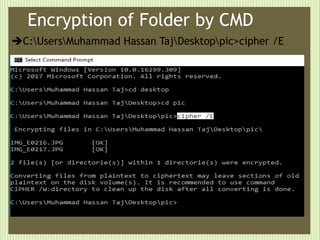 Command prompt presentation | PPTX