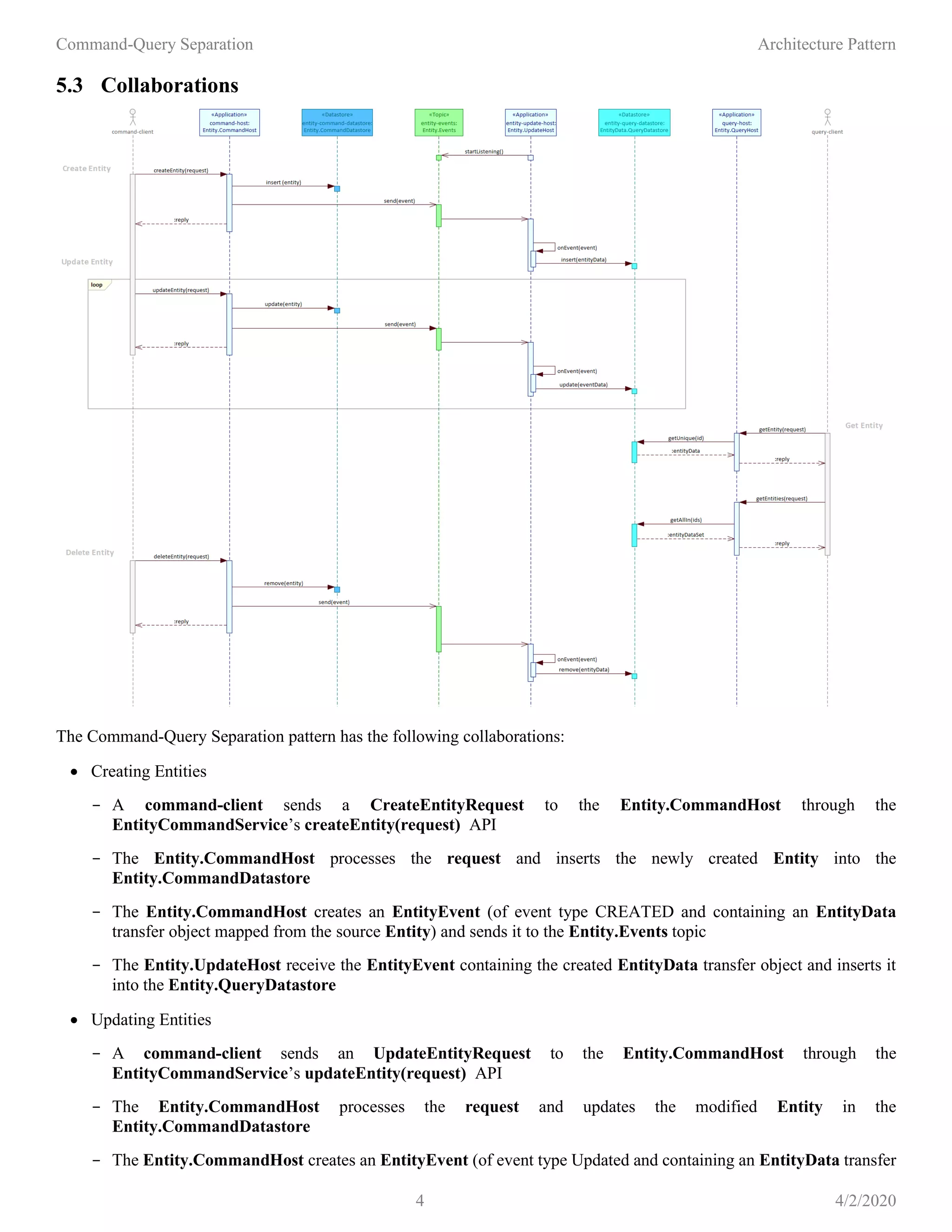 Command Query Separation: Architecture Pattern | PDF