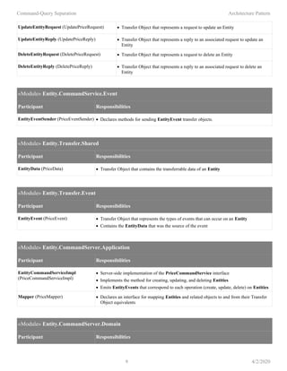 Command Query Separation: Architecture Pattern | PDF