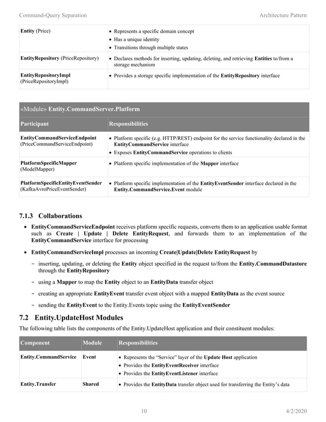 Command Query Separation: Architecture Pattern | PDF