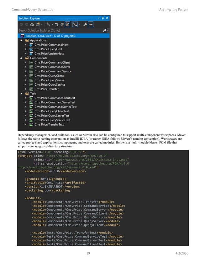 Command Query Separation: Architecture Pattern | PDF