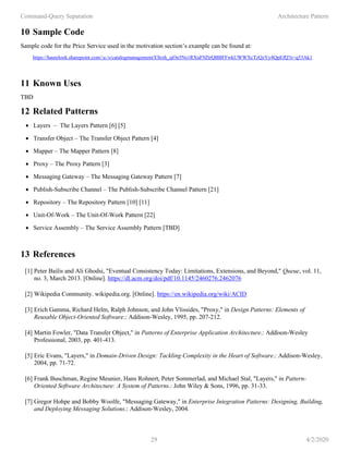 Command Query Separation: Architecture Pattern | PDF