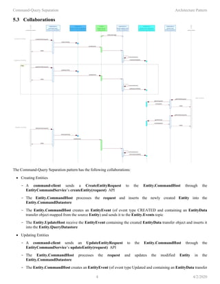 Command Query Separation: Architecture Pattern | PDF