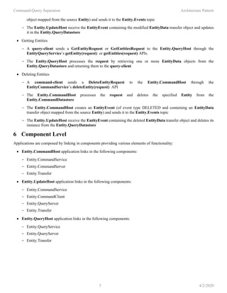 Command Query Separation: Architecture Pattern | PDF