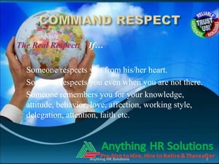 Command respect | PPT