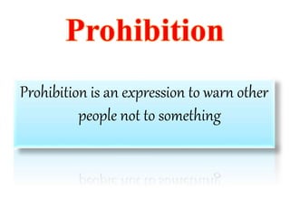 commands-and-prohibitions presentacion en | PPTX