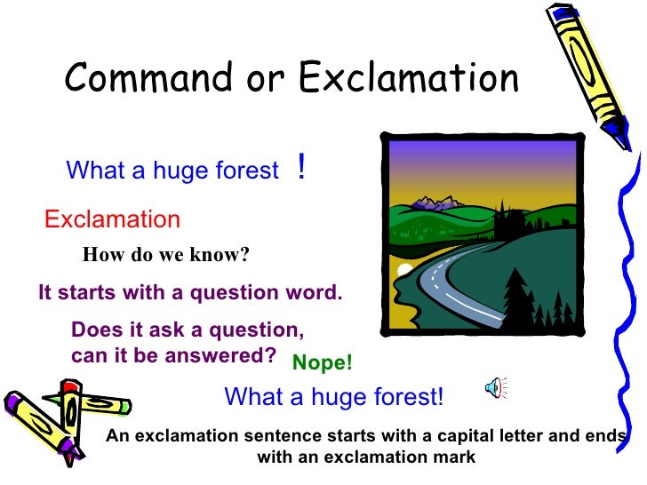 Lesson 3: Commands and Exclamations