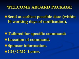 Command sponsor program1 | PPT