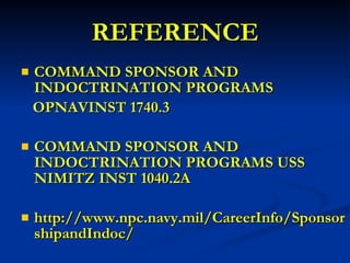 Command sponsor program1 | PPT