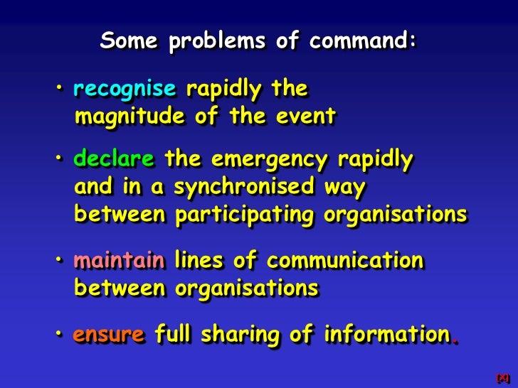 Command systems
