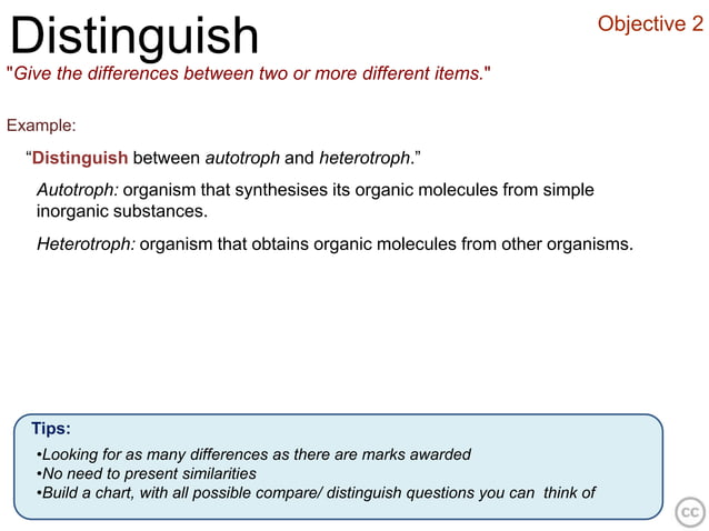 Command Terms in IB Biology | PPTX | Chemistry | Science