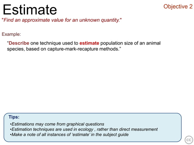 Command Terms in IB Biology | PPTX | Chemistry | Science