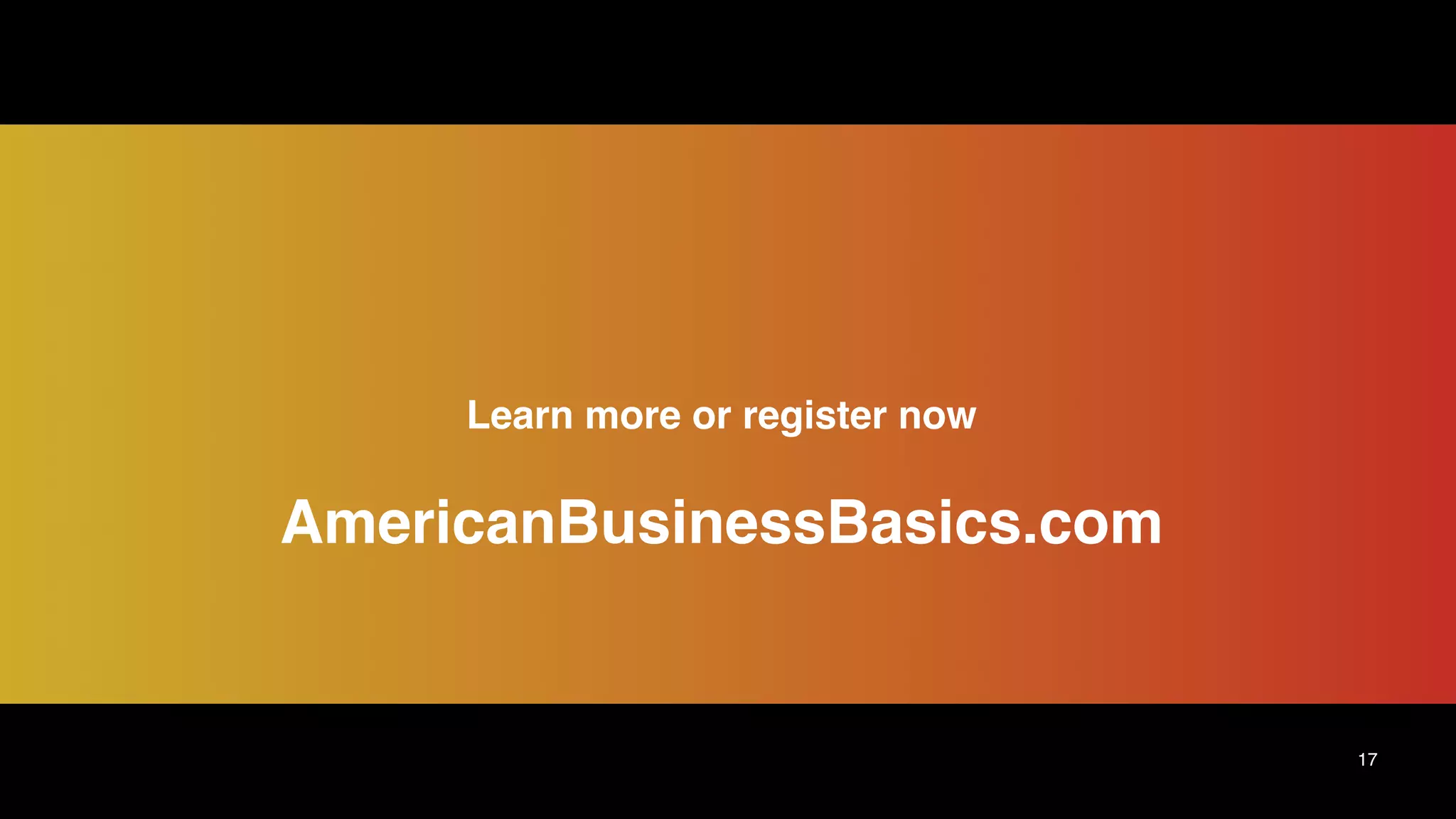 Command your career with American Business Basics | PPT