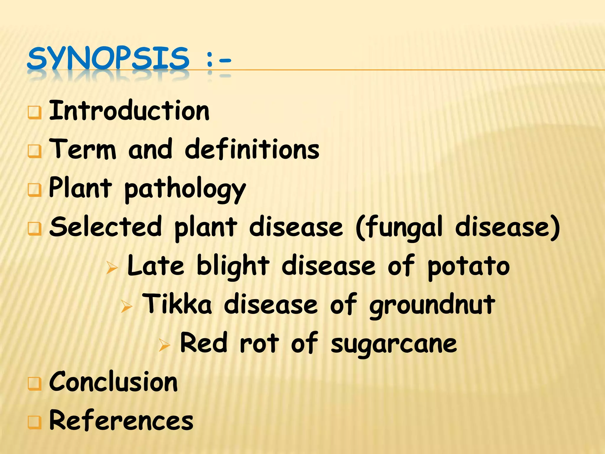 Comman fungal disease of crop plant | PPTX