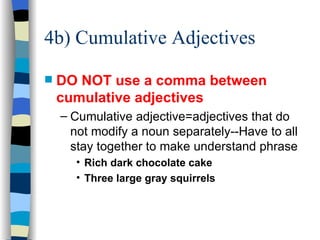 Comma notes 1 powerpoint | PPT