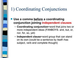 Comma notes 1 powerpoint | PPT