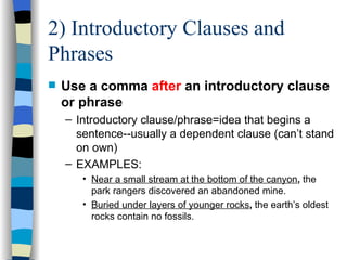 Comma notes 1 powerpoint | PPT