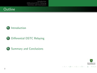 Multiple-Symbol Differential Detection for Distributed Space-Time Coding | PPT