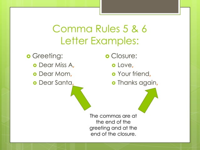 Comma Powerpoint | PPTX | Style & Fashion