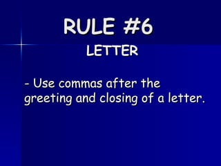 comma_powerpoint for students and teachers | PPT