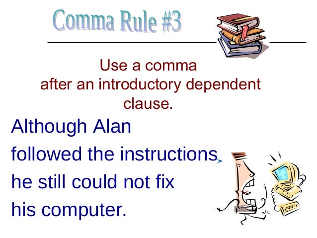 Comma rules