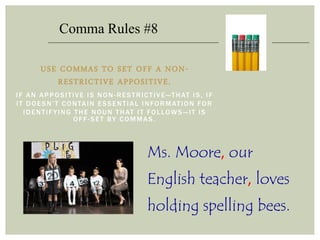 Comma rules | PDF