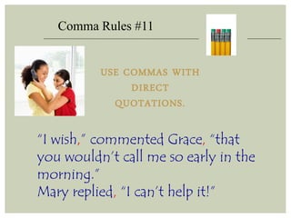 Comma rules | PDF