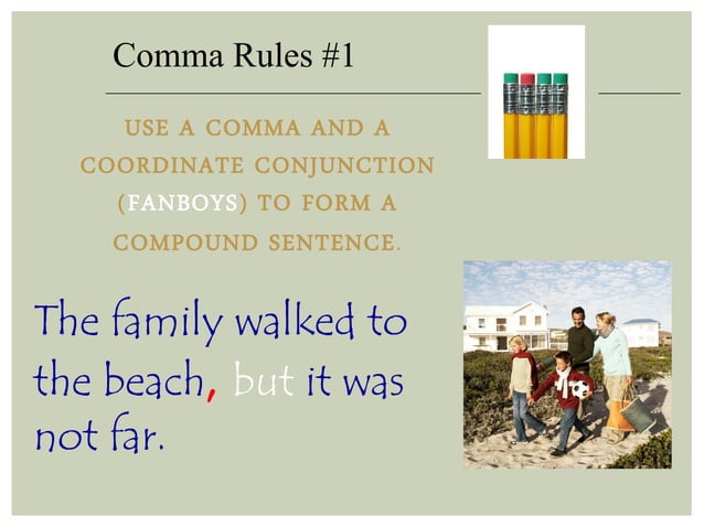 Comma rules | PDF
