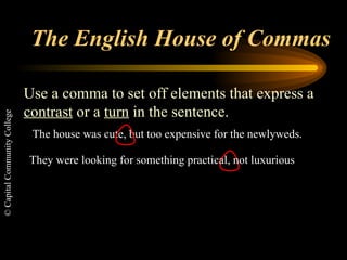 Commas | PPT