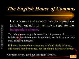 Commas | PPT