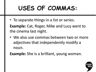 Commas | PPTX