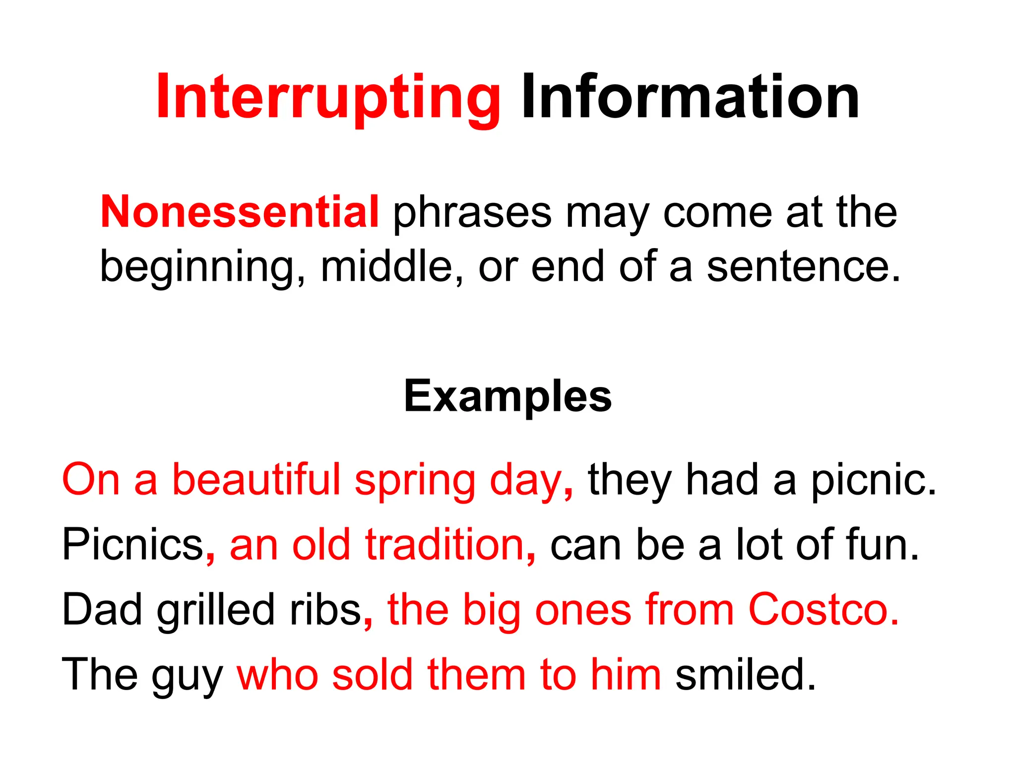 Basic Punctuation (Comma, Colon, Semi-colon) | PPT