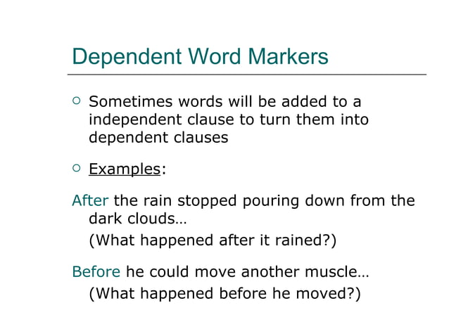 Commas dependent-clauses_power_point[3] | PPT