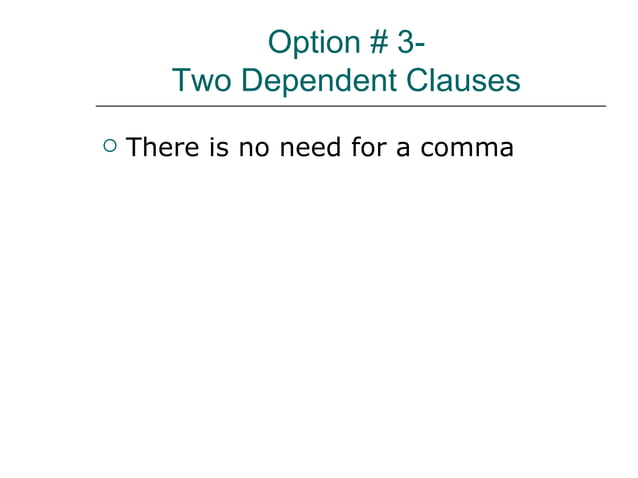 Commas dependent-clauses_power_point[3] | PPT