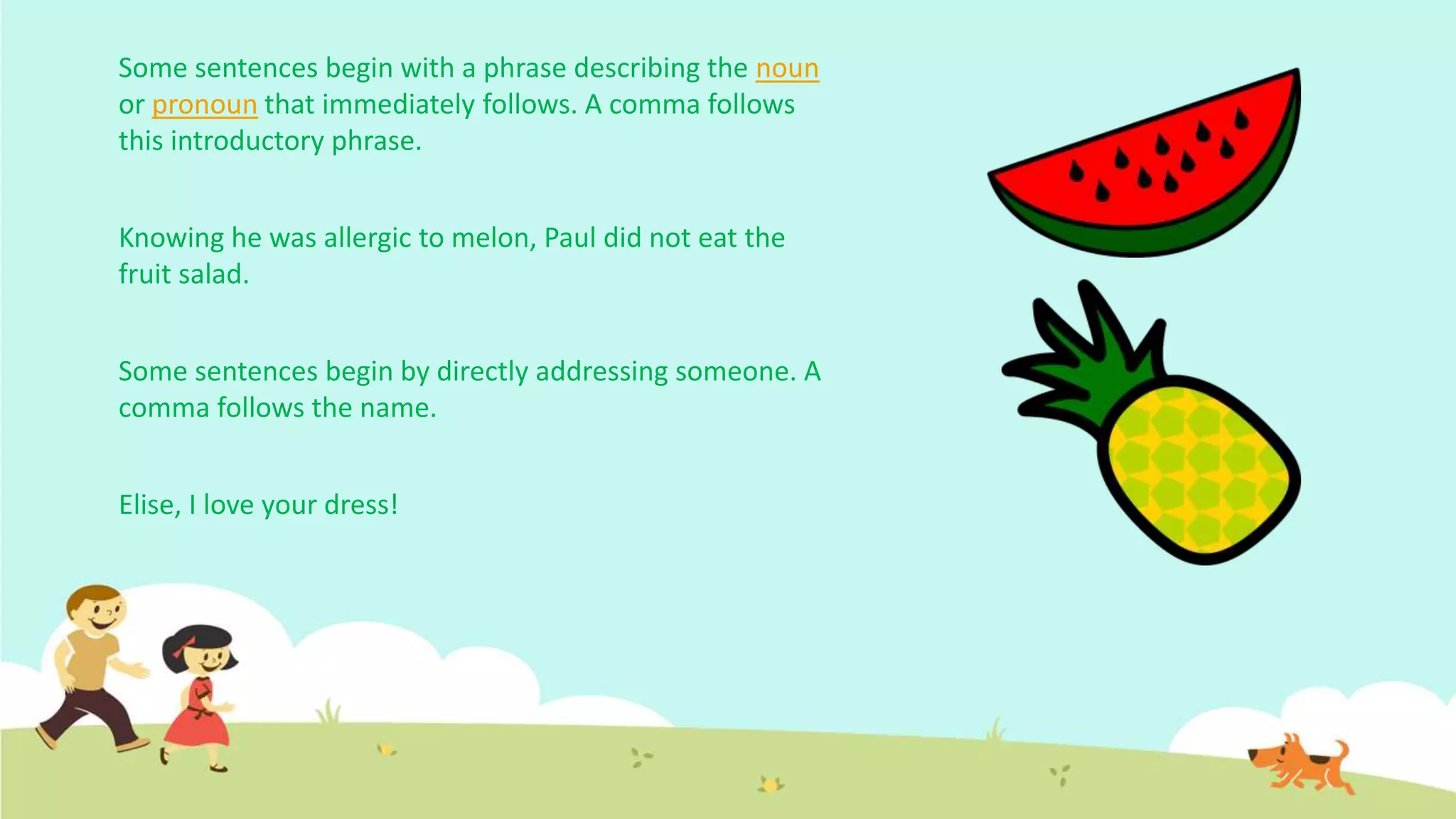 The Comma: How and When to Use It | PPTX