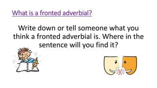 Commas for fronted adverbials | PPTX