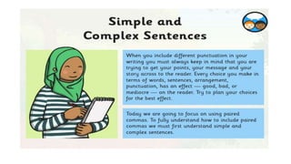 Commas for parenthesis | PPTX