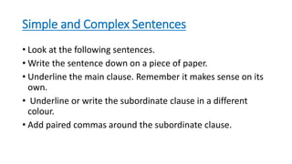 Commas for parenthesis | PPT