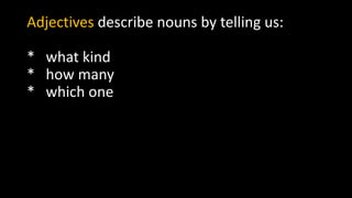 Commas Part 2: Commas to Separate Adjectives | PPTX