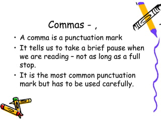 Commas presentation | PPT