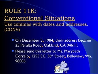 Comma Rules because Commas Rule! | PPT