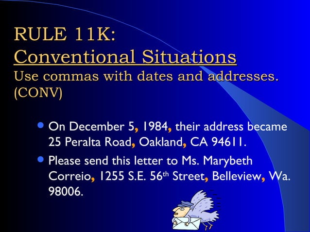 Comma Rules because Commas Rule! | PPT