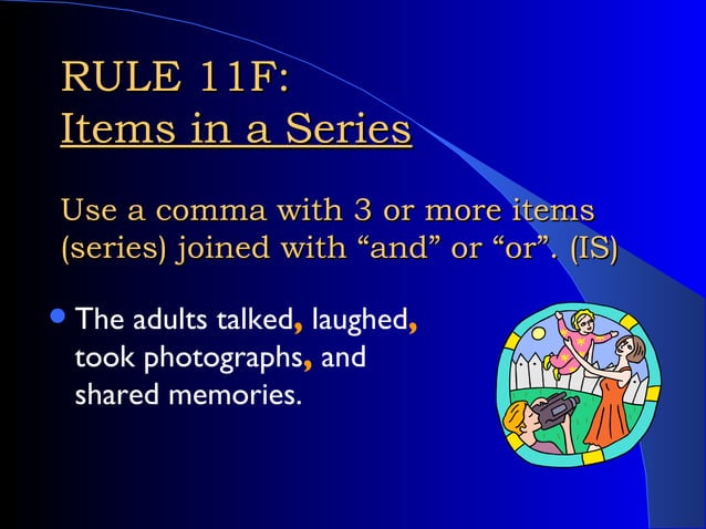 Comma Rules because Commas Rule! | PPT