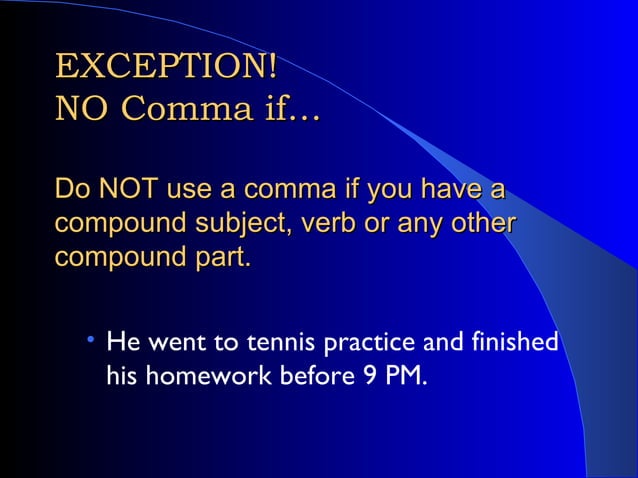 Comma Rules because Commas Rule! | PPT
