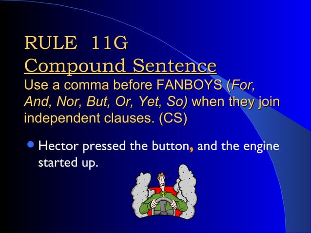 Comma Rules because Commas Rule! | PPT