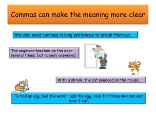 Reviewing Commas Lesson | PPTX